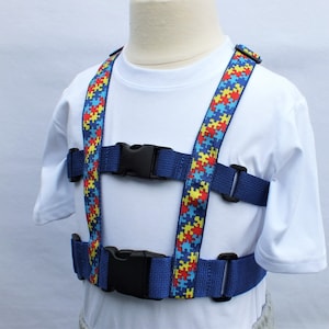 Child Safety Harness With Adjustable Leash, Autism Harness, the ...
