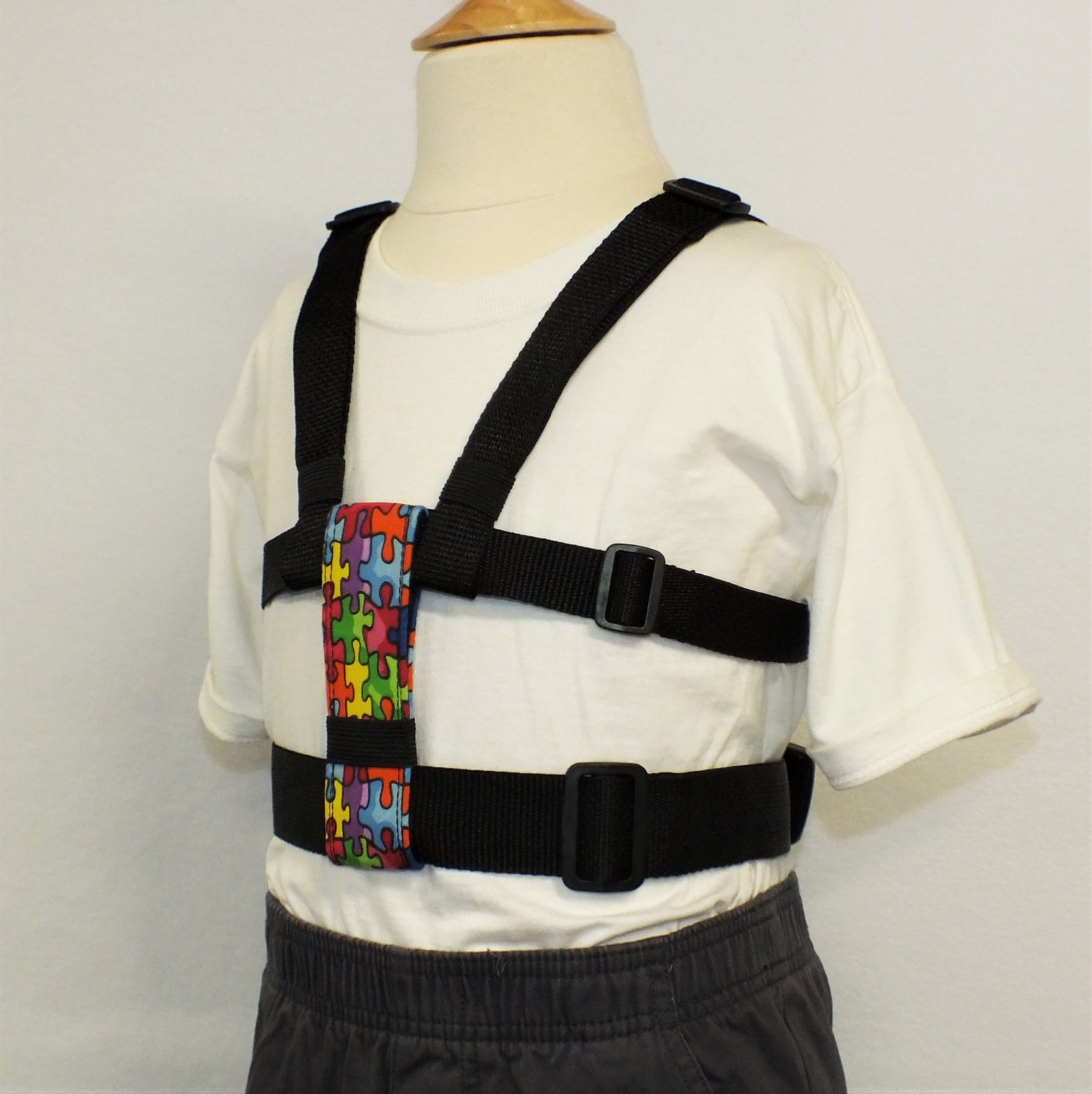 Child Safety Harness With Adjustable Leash Autism Harness - Etsy