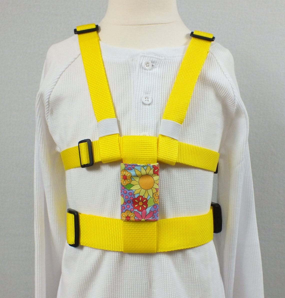 Child Safety Harness for Girls Back Buckles Floral Accent - Etsy