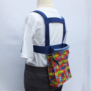 Child Safety Harness With Pouch , Autism Awareness Your Choice of ...