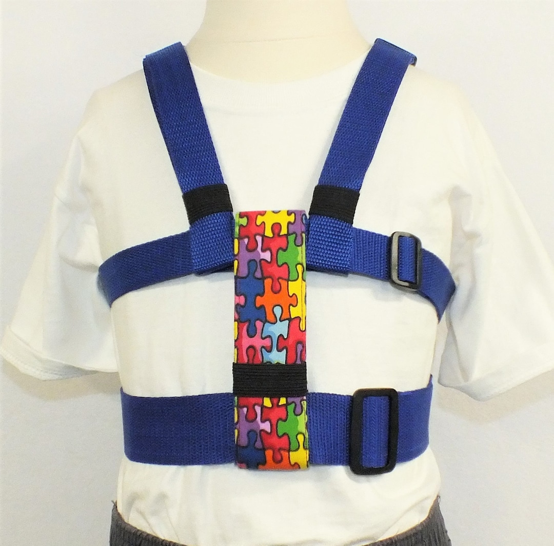 Child Safety Harness With Adjustable Leash, Autism Harness, Special ...