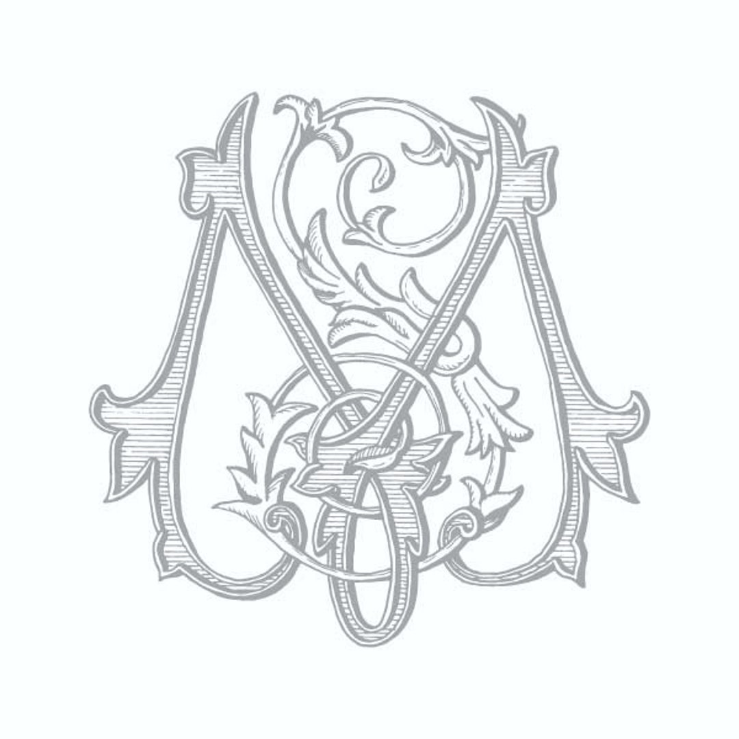 Antique Monogram Design - MS - SM - Vintage Wedding Logo - Etsy