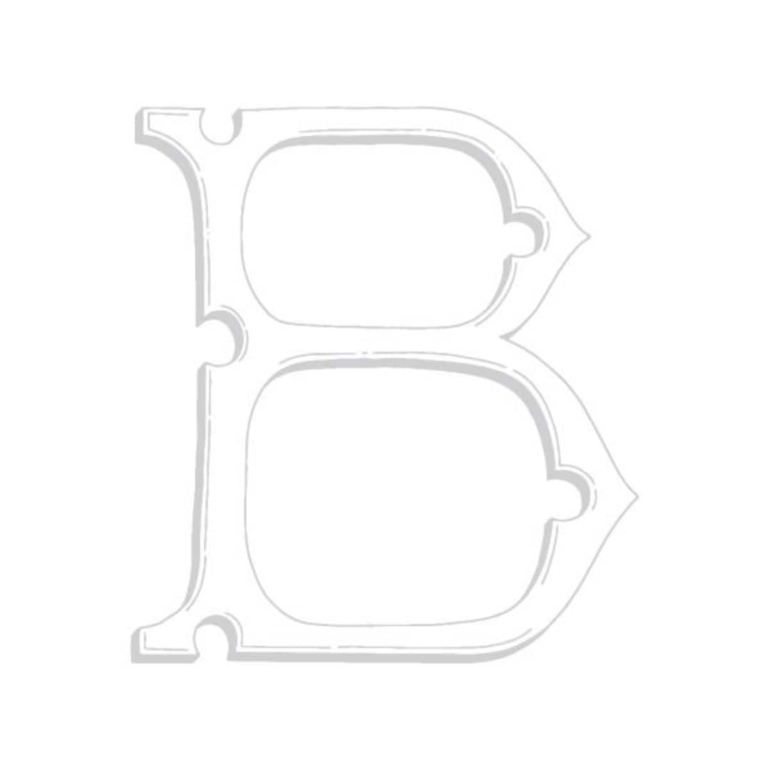 Antique Monogram Design - B - Vintage Wedding Logo - Etsy