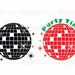 Disco Ball-svg,dxf,eps,png Files - Etsy