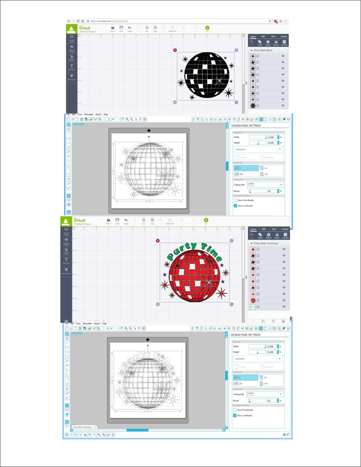 Disco Ball-svg,dxf,eps,png Files - Etsy