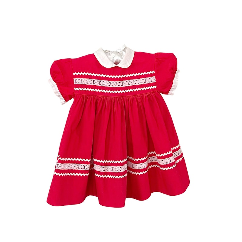 Red Baby Dress - Etsy