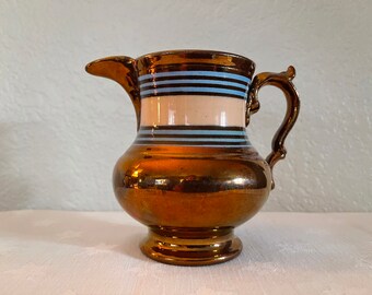 Lusterware Pitcher | Etsy