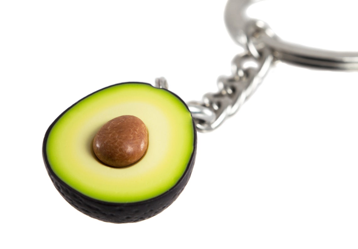 Avocado Keychain - Etsy