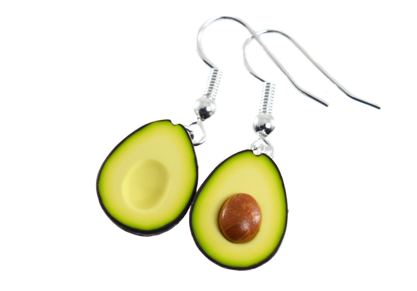 Avocado Earrings | Etsy