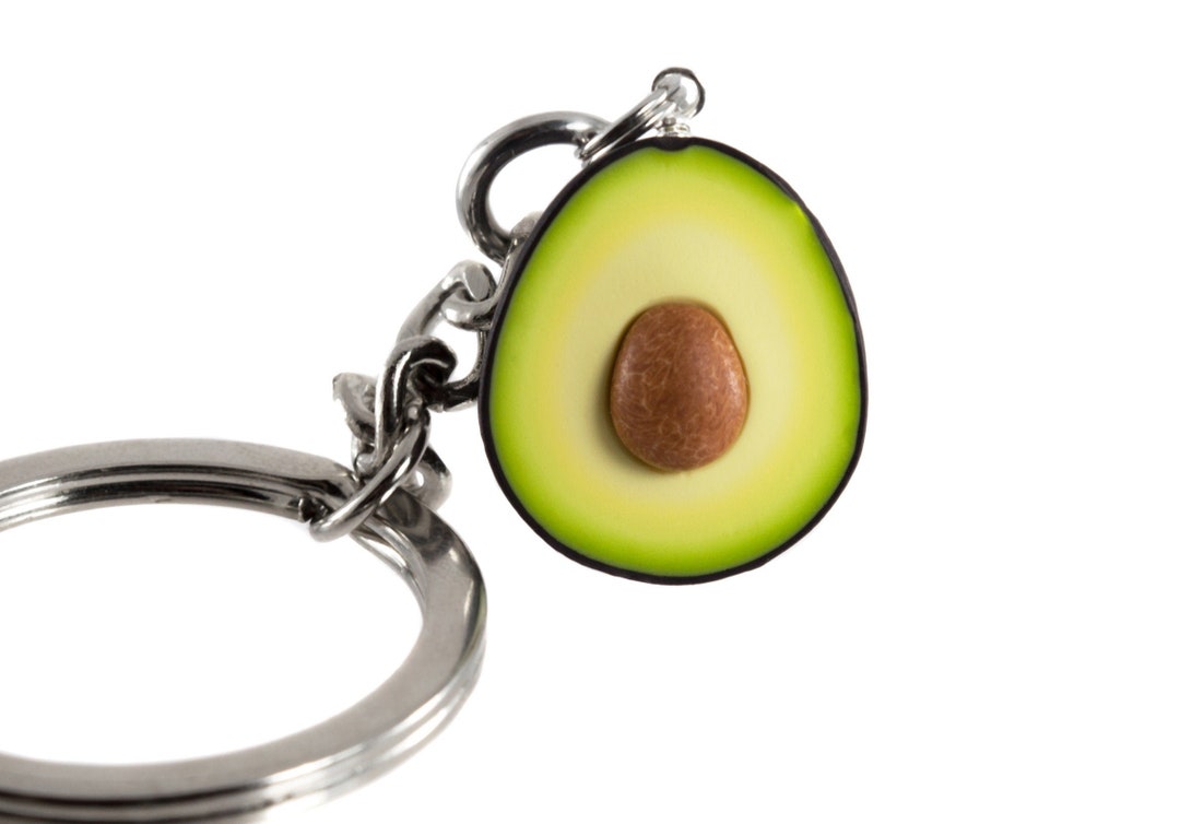 Avocado Keychain - Etsy