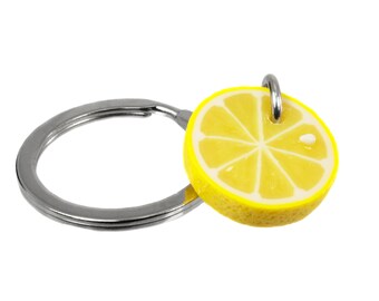 Lemon Keychain | Etsy