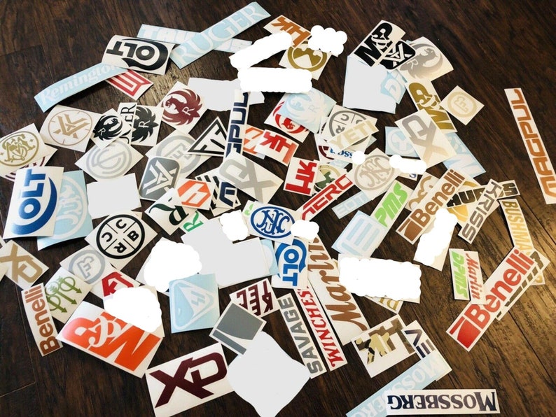 Hunting, Tactical, and Firearm Brand Stickers: Die Cut Vinyl Multipack ...