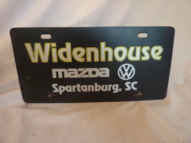 VW Dealer License Plate | Etsy