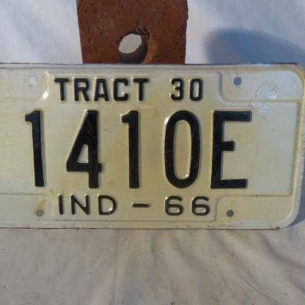 1966 License Plates - Etsy