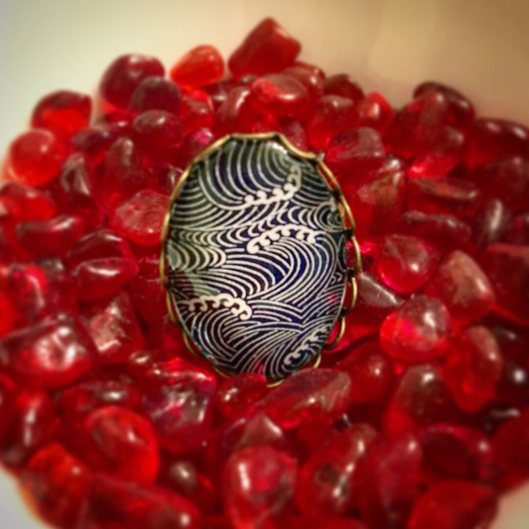 Ocean Waves Ring, Ocean Ring, Beach Lover Ring, Beach Bum Ring, Ocean ...