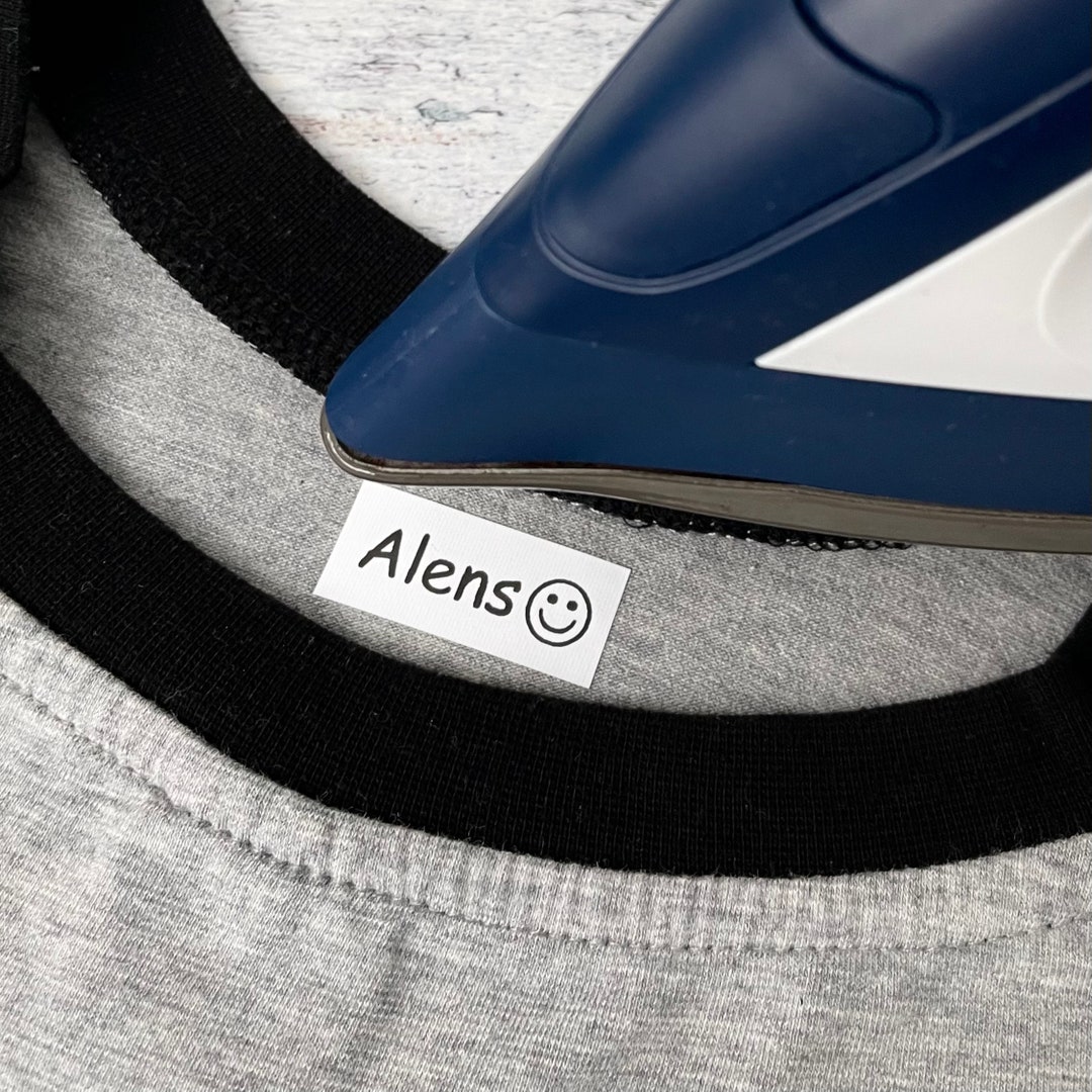 Iron on Name Labels, Personalized Iron on Name Labels, Iron-on Labels ...