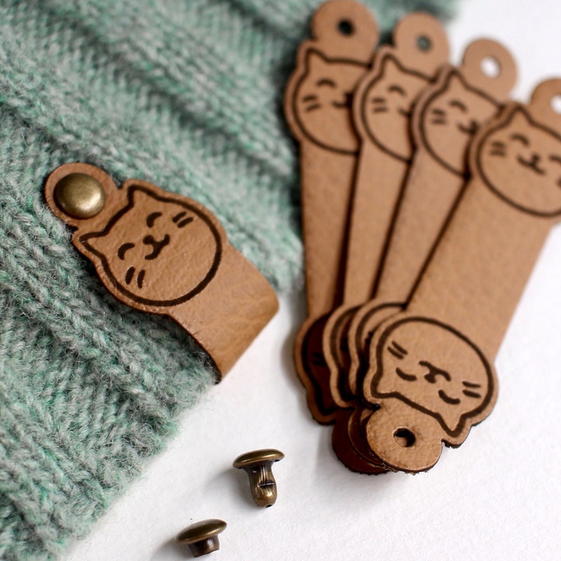 Brown Cat Face Patch - Etsy