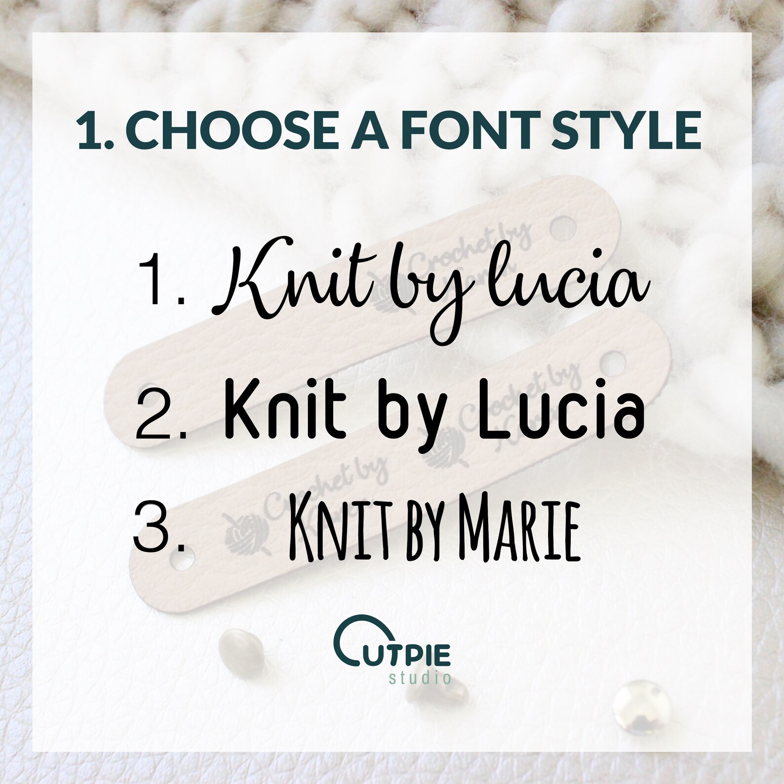 Custom Labels for Crochet and Knitting Projects Beanies - Etsy