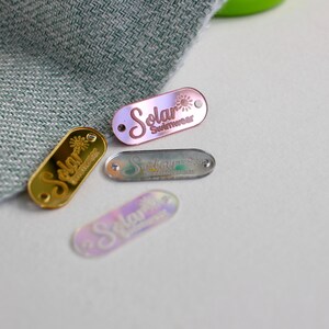 Custom Super Thin Acrylic Tags for Handmade Products, Crochet and Knits ...