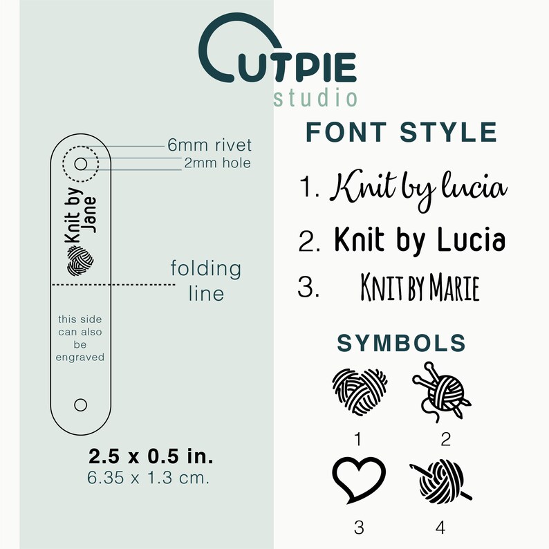 Custom Labels for Crochet and Knitting Projects Beanies - Etsy