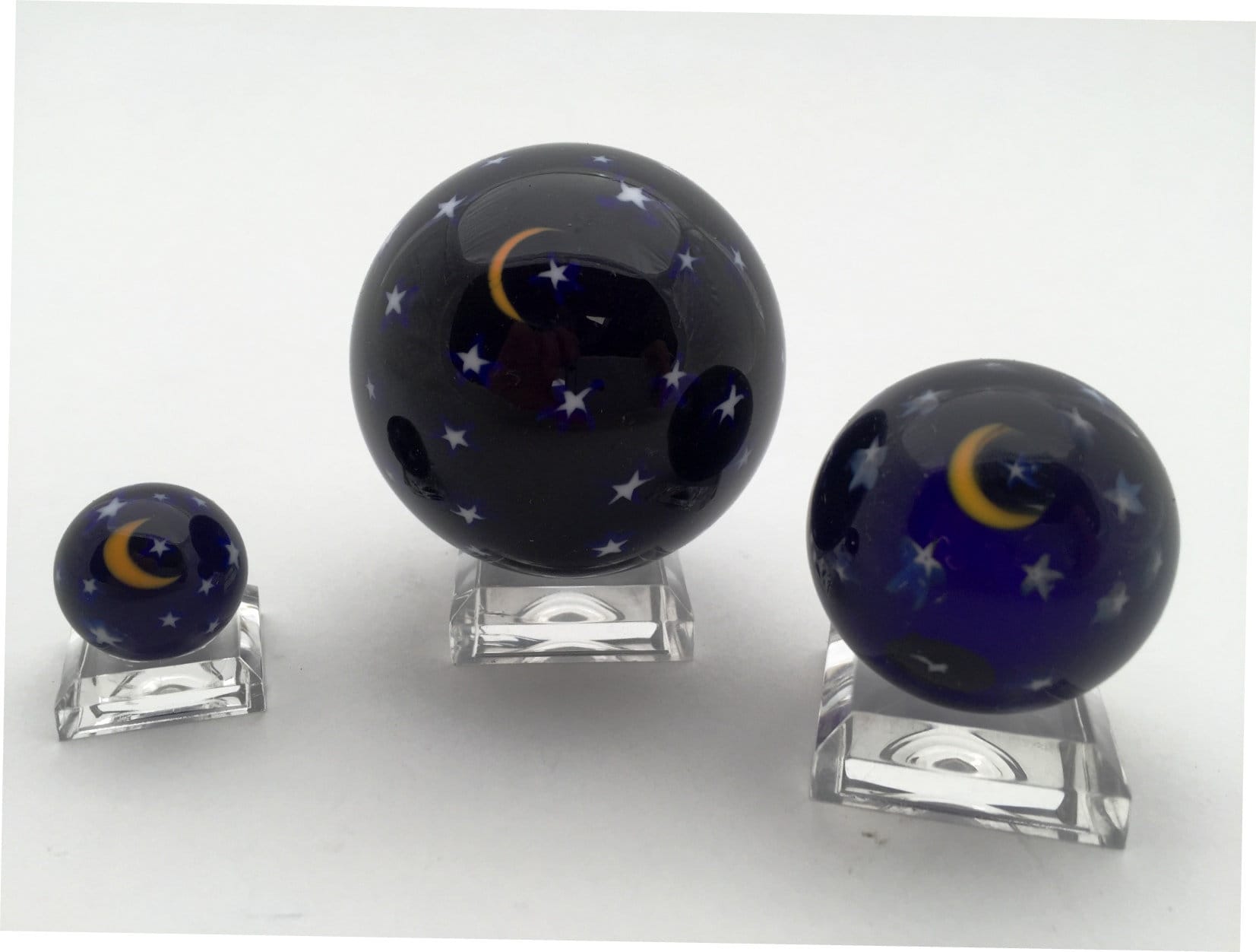 Moon and Star Marble - Etsy