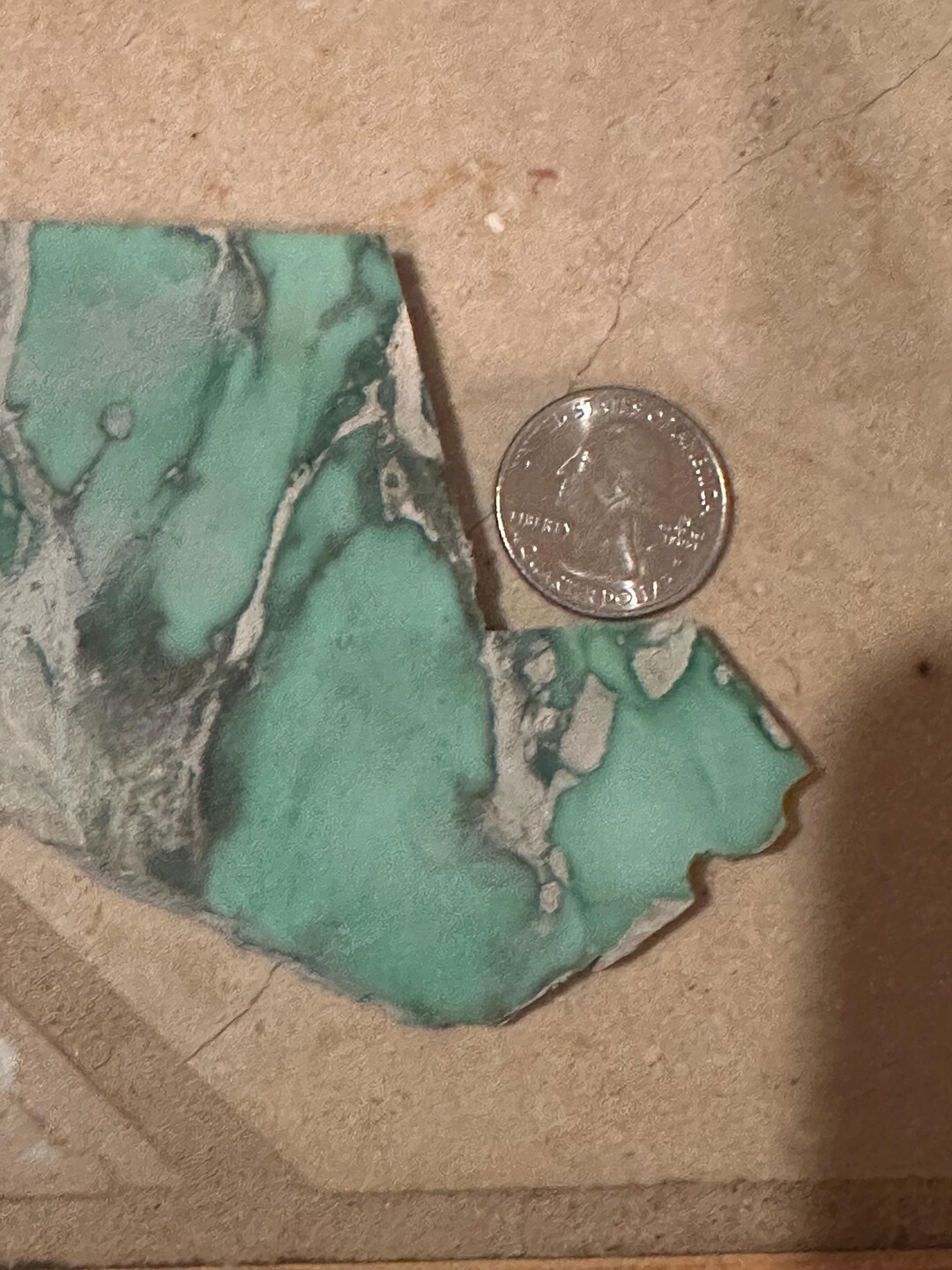 Variscite Rough Slab - Etsy