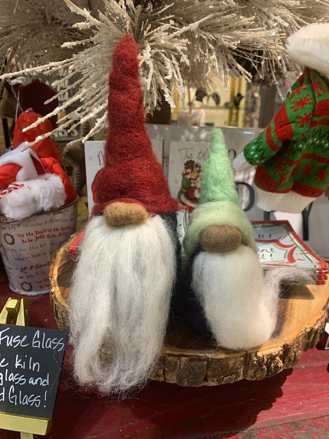 Playful Good Luck Gnomes - Etsy Norway