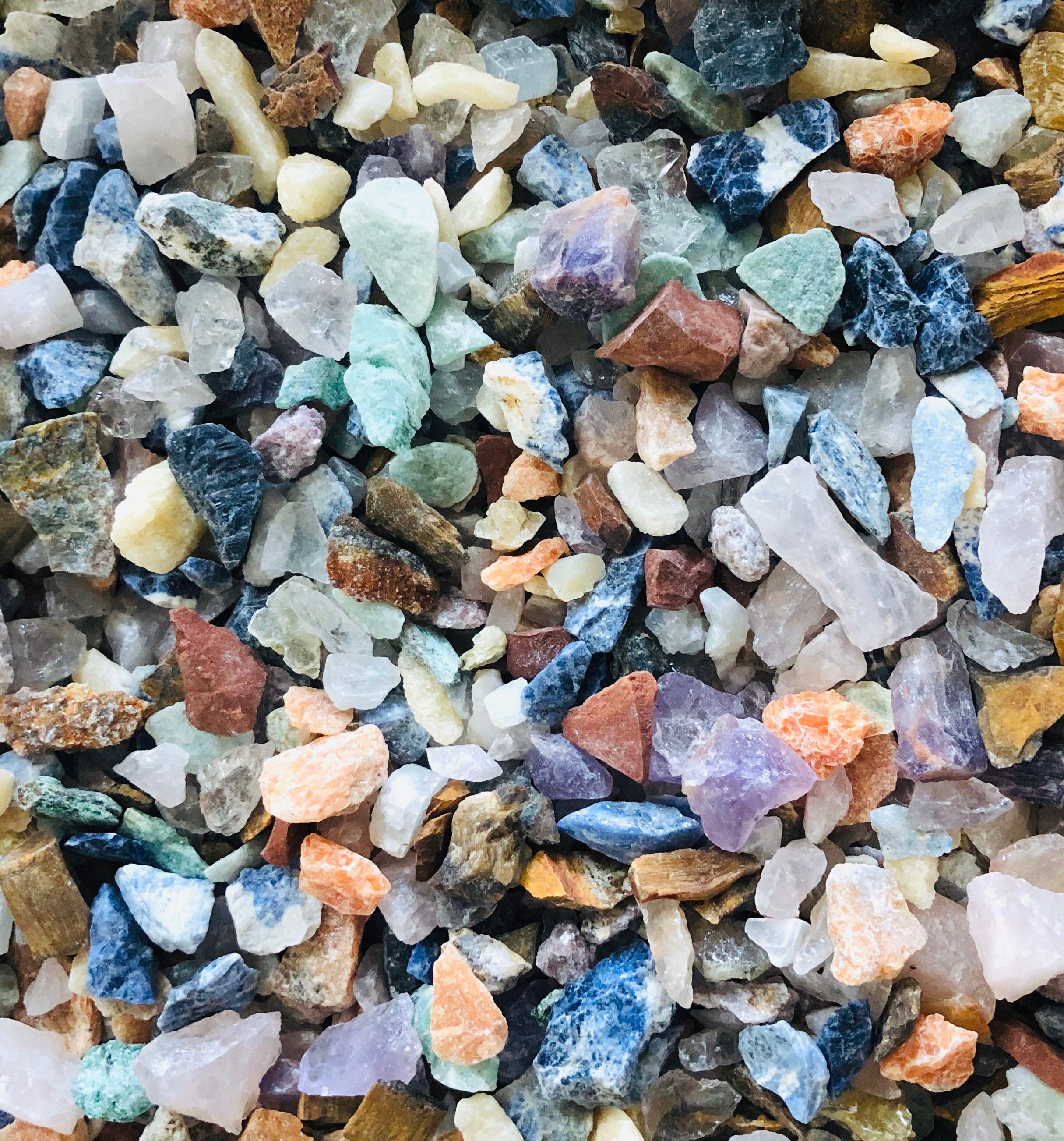 Bulk Crystal Blend-assorted Crystals Mix-crystals Bulk-rough - Etsy Canada