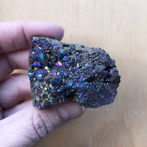 Aura Geode-rainbow Geode-rainbow Crystal-titanium Aura Geode-rainbow ...