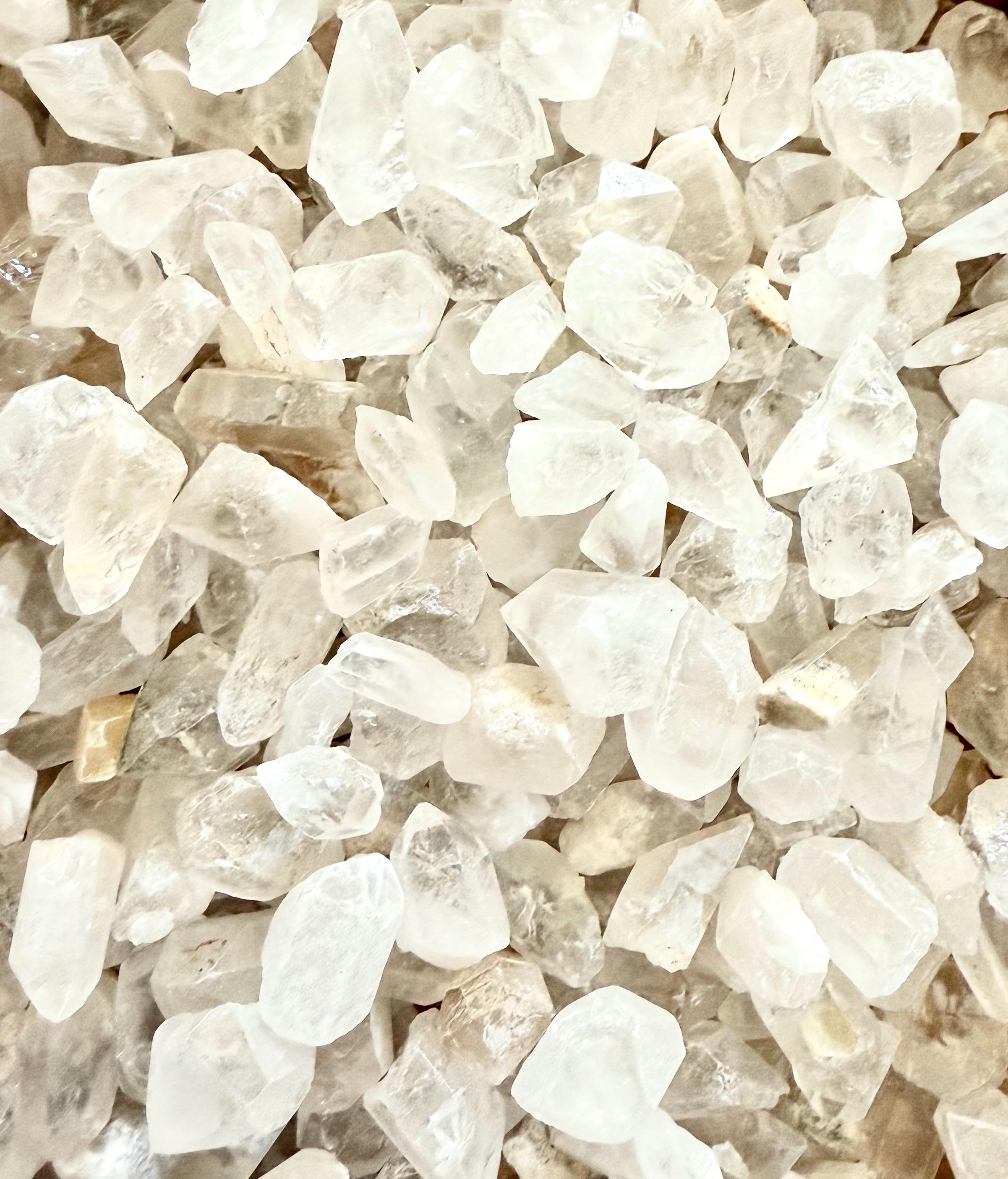 Quartz Points Bulk-category B-2lb-crystal Points-quartz Lot-natural ...