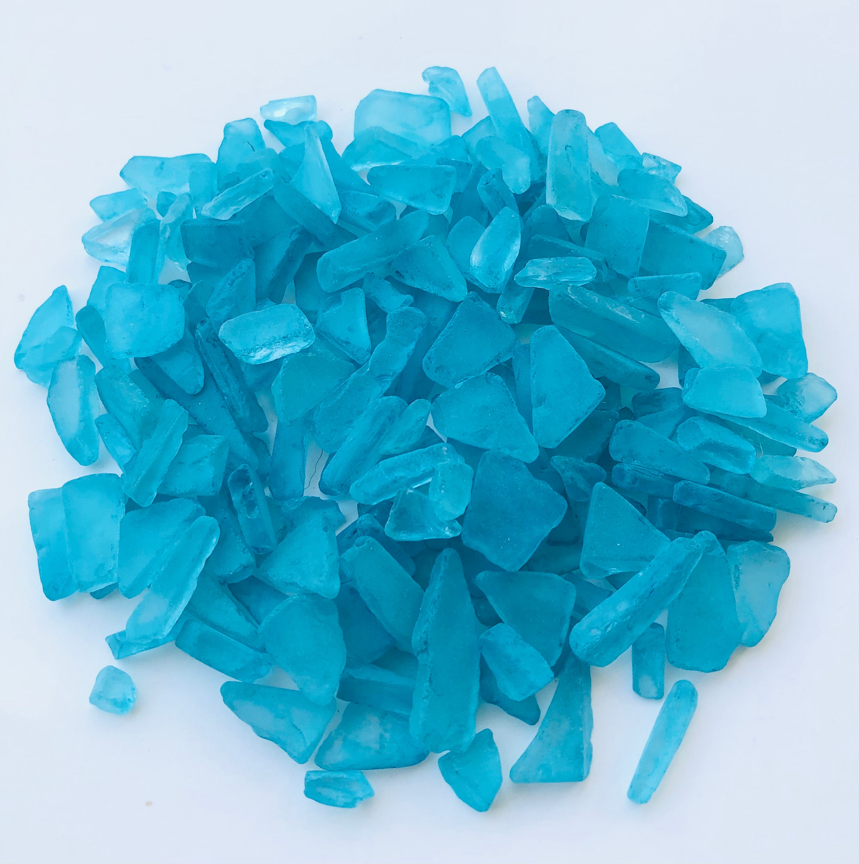 Aqua Sea Glass Bulk-imitation Beach Glass-beach Wedding - Etsy