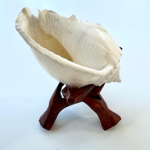 Wooden Tripod Stand: Smudging & Shell Display - Etsy