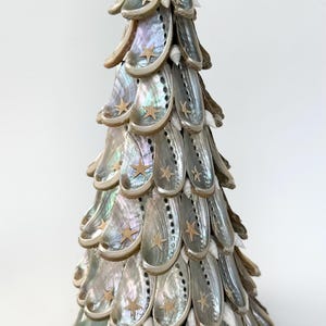 Shell Christmas Tree-beach Decor-nautical Decor-coastal Decor-christmas ...