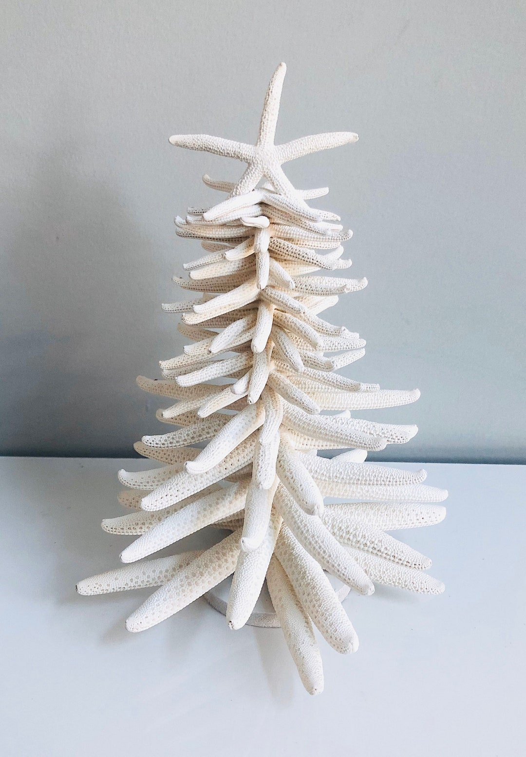 Starfish Christmas Tree-christmas Tree-white Christmas Tree-starfish ...