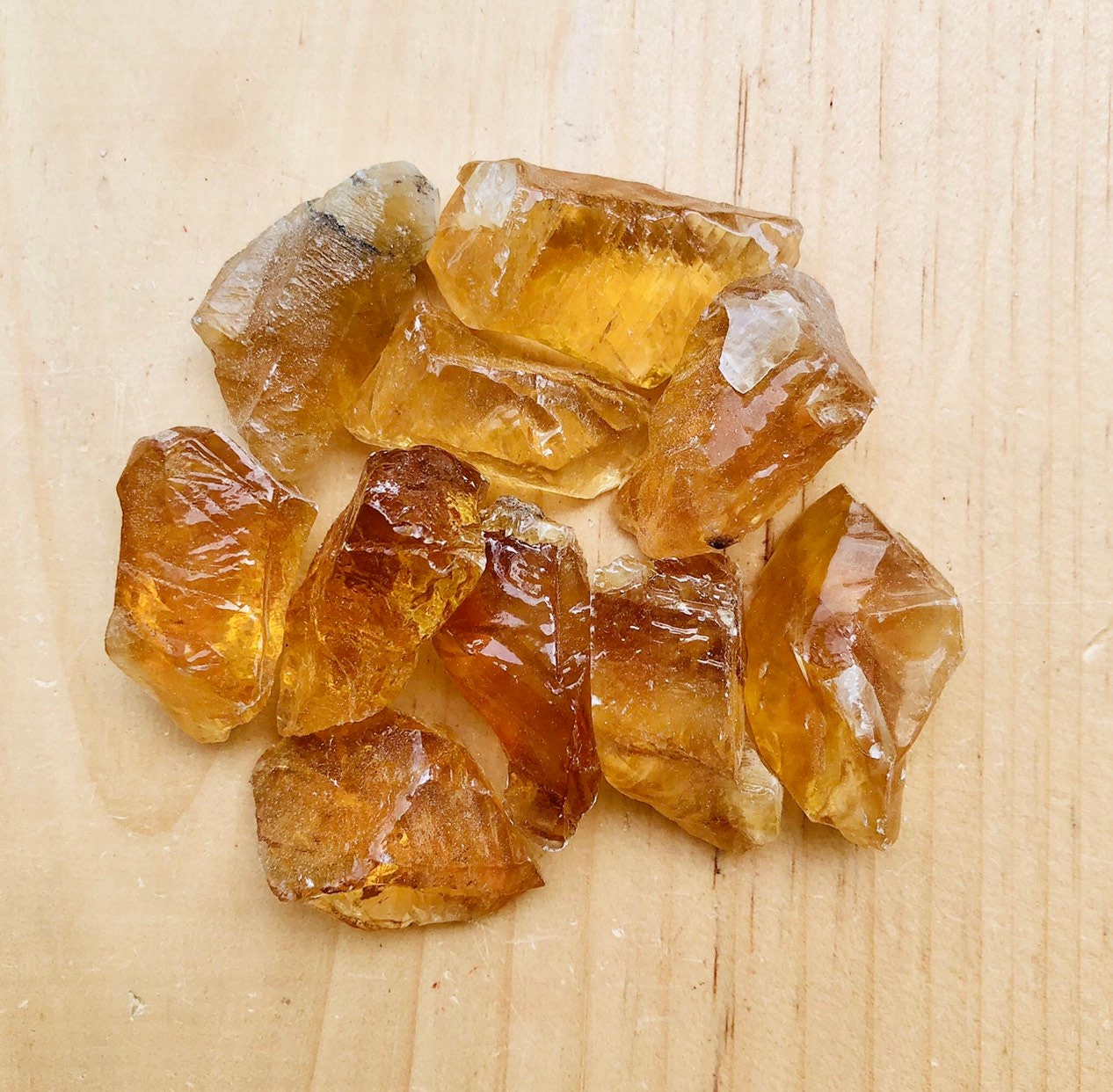 Citrine Calcite Crystals-Raw Citrine Calcite-Calcite | Etsy