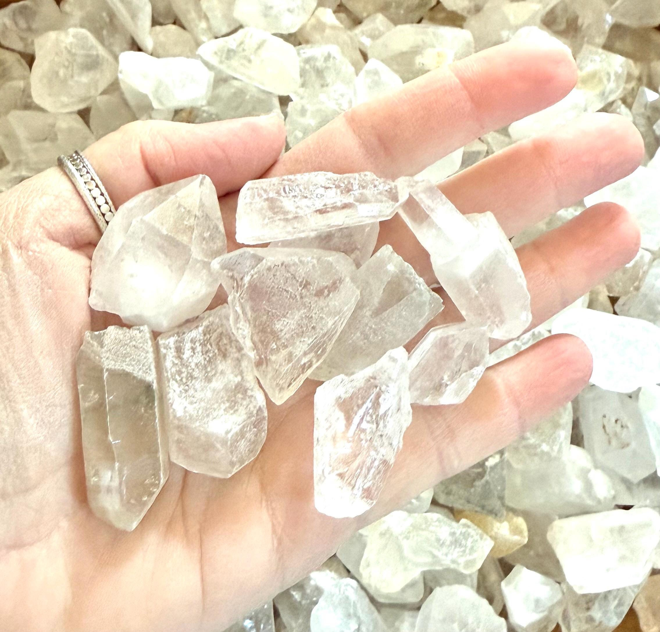 Quartz Points Bulk-category B-2lb-crystal Points-quartz Lot-natural ...