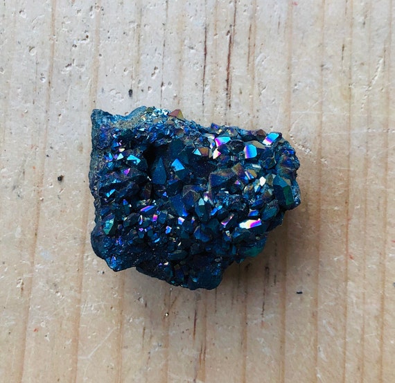 Aura Geode-Rainbow Geode-Rainbow Crystal-Titanium Aura | Etsy