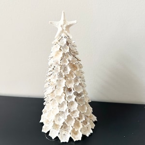 Christmas Tree Made From Seashells - Etsy