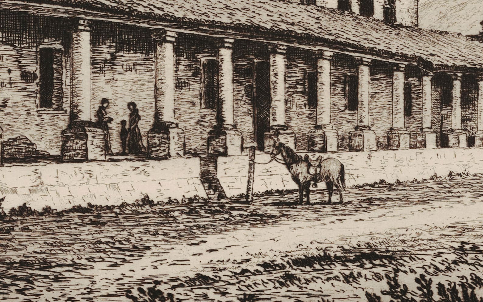 Mission San Luis Obispo | Printable Southwestern Art | Neutral ...