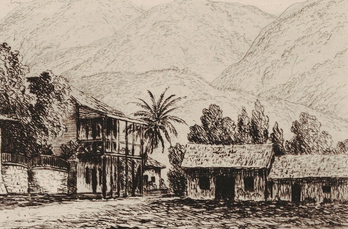 Mission San Luis Obispo | Printable Southwestern Art | Neutral ...