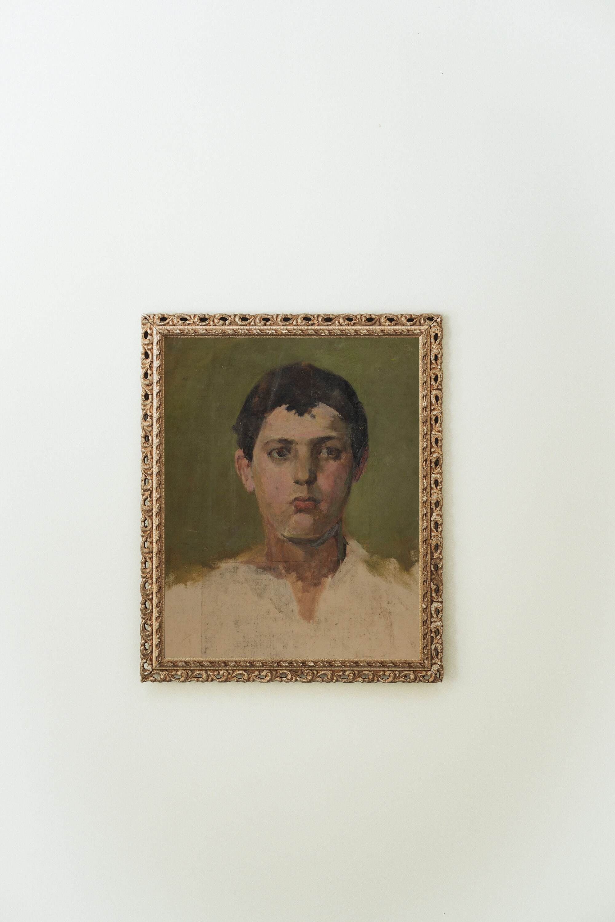 Portrait of a Boy | Printable Vintage Oil Painting | Digital Vintage ...