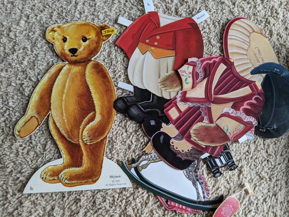 Peck-Gandre Adapted From the Steiff/Strong Museum Bride and Groom Bears ...