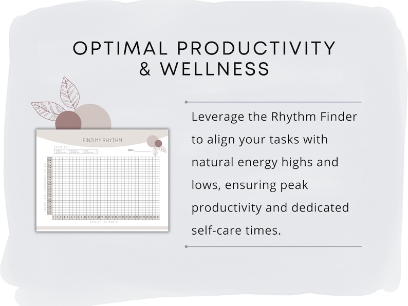Energy Tracker, Tracker Printable, Energy Tracker Template ...