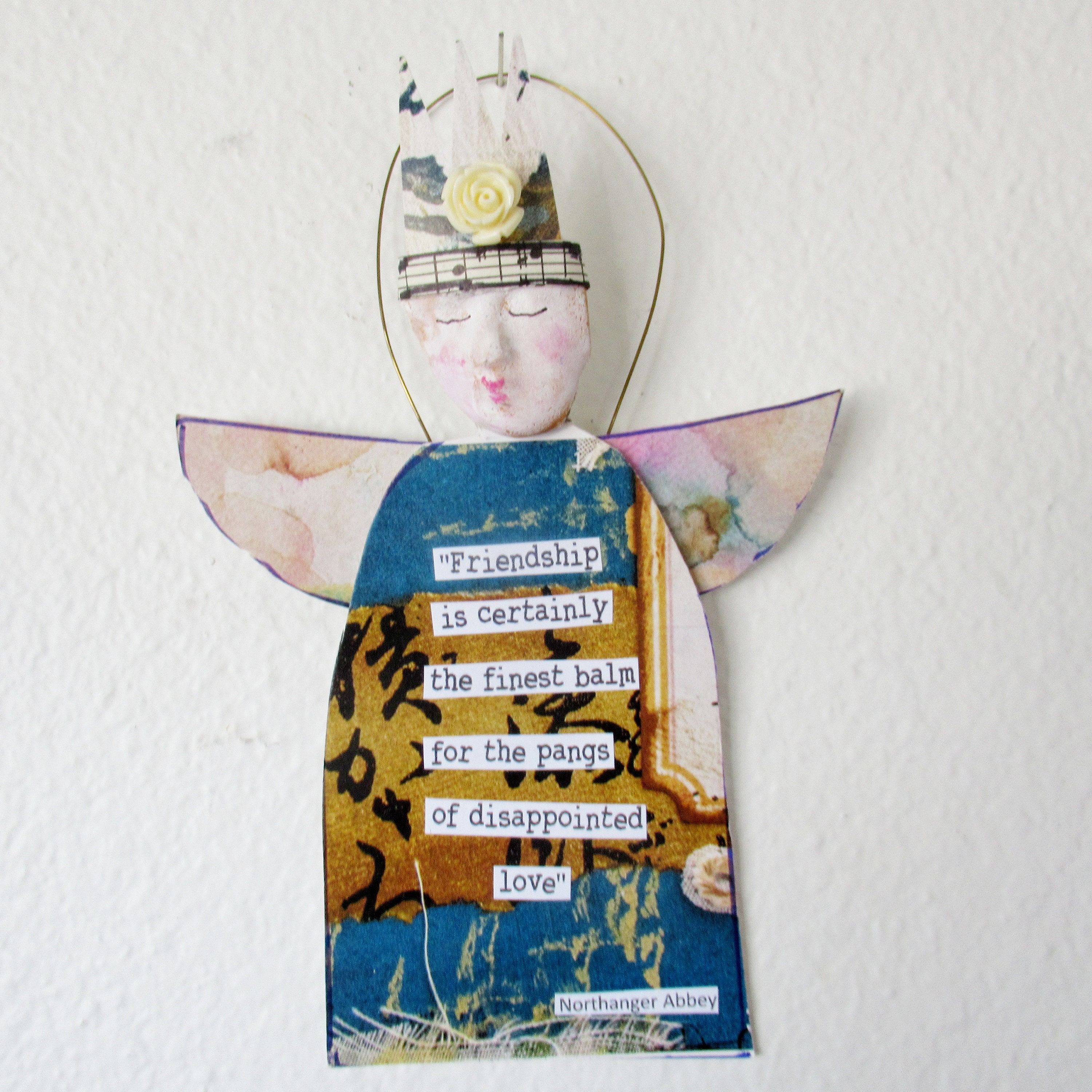 Jane Austen Paper Doll, Jane Austen Gift, Mansfield Park Gift, Paper ...