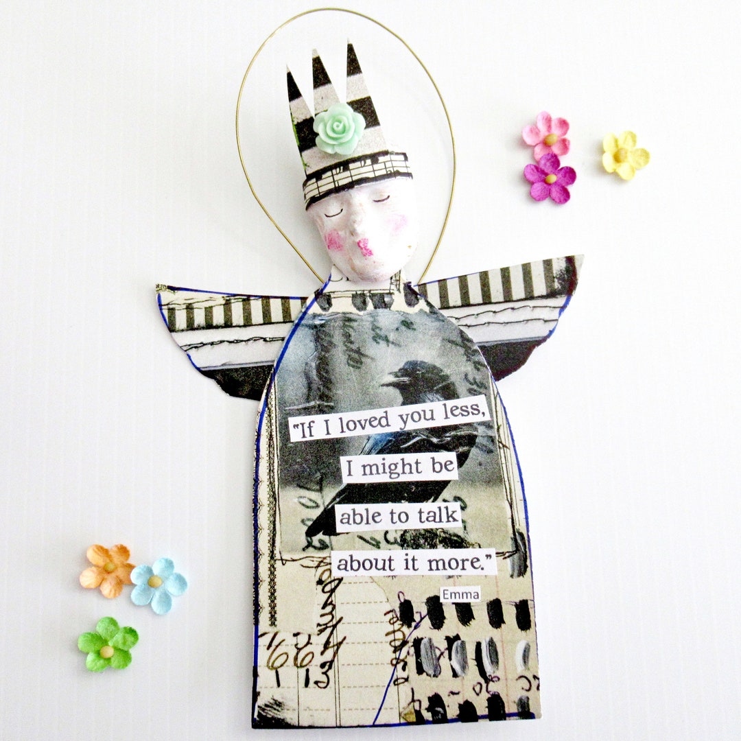 Jane Austen Paper Doll, Jane Austen Gift, Mansfield Park Gift, Paper ...