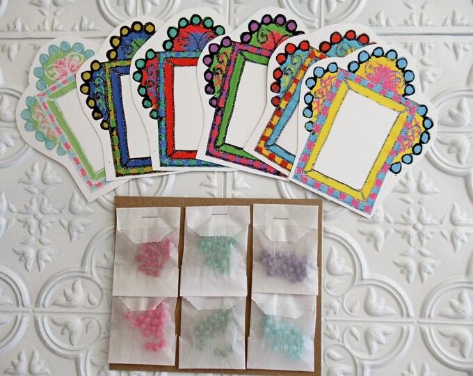 Altoid Tin Shrine Frame Kit SET OF 6 You Cut, Decorate and Glue to Your ...