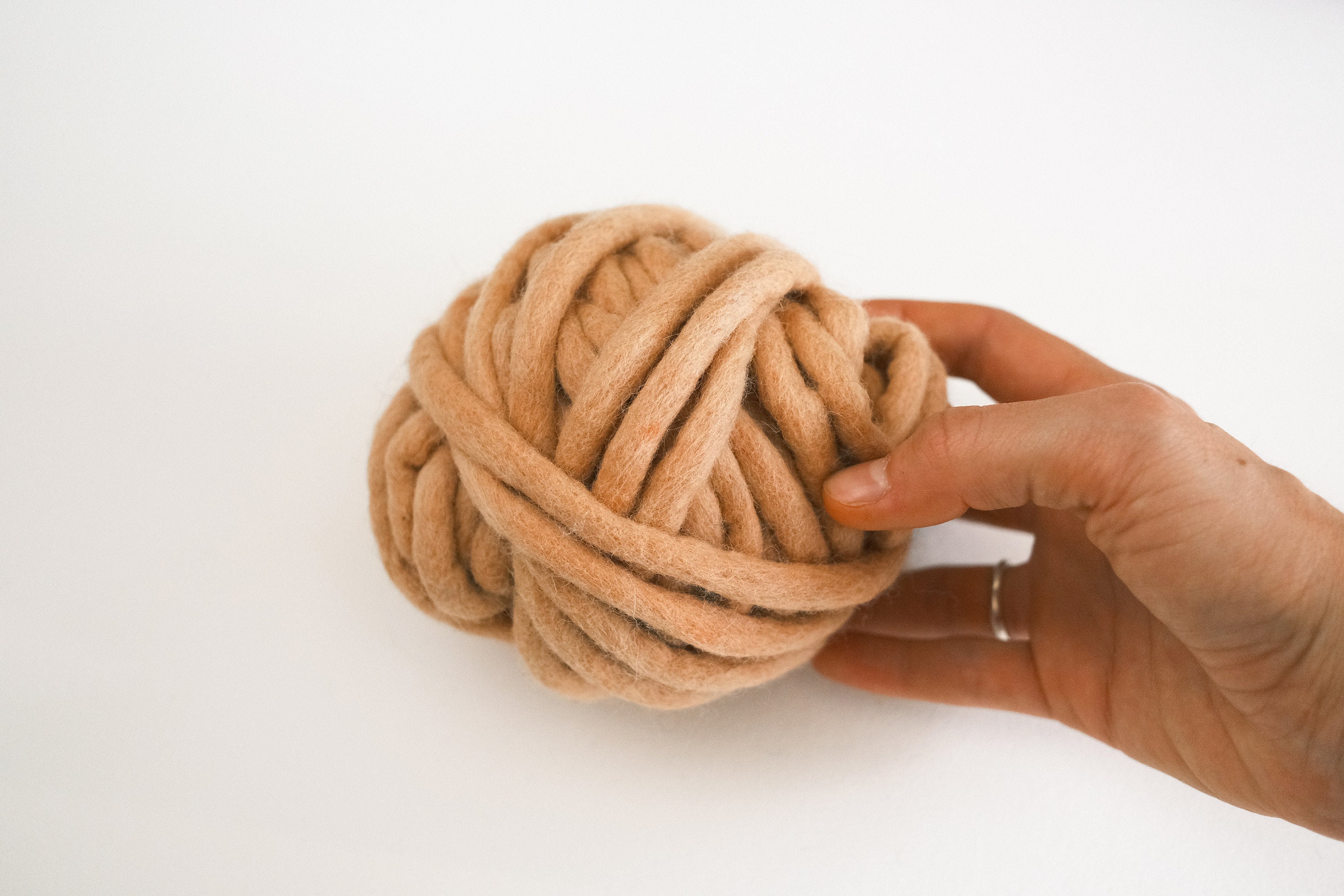 Bulky Felted Rope - Various Colors — FIBROUS | Woven Art + Rope ...