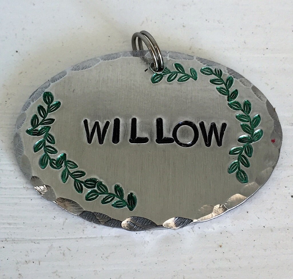 Dog Tag Pet ID Tag Big Dog Tag Round / Oval Dog Tag | Etsy