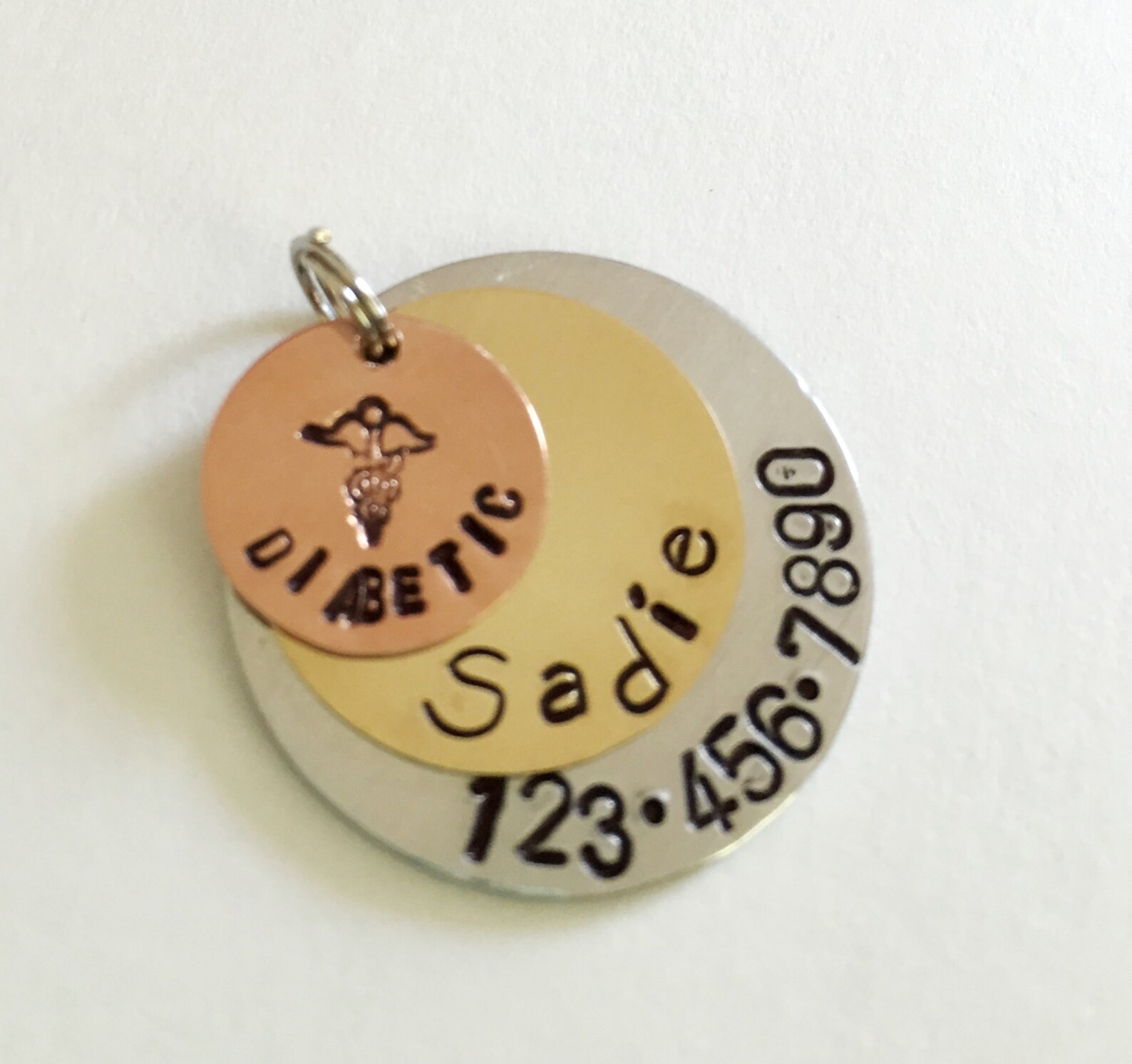 Dog Tag - Cat Tag - Pet ID Tag - Diabetic Pet Tag - Special Needs ...