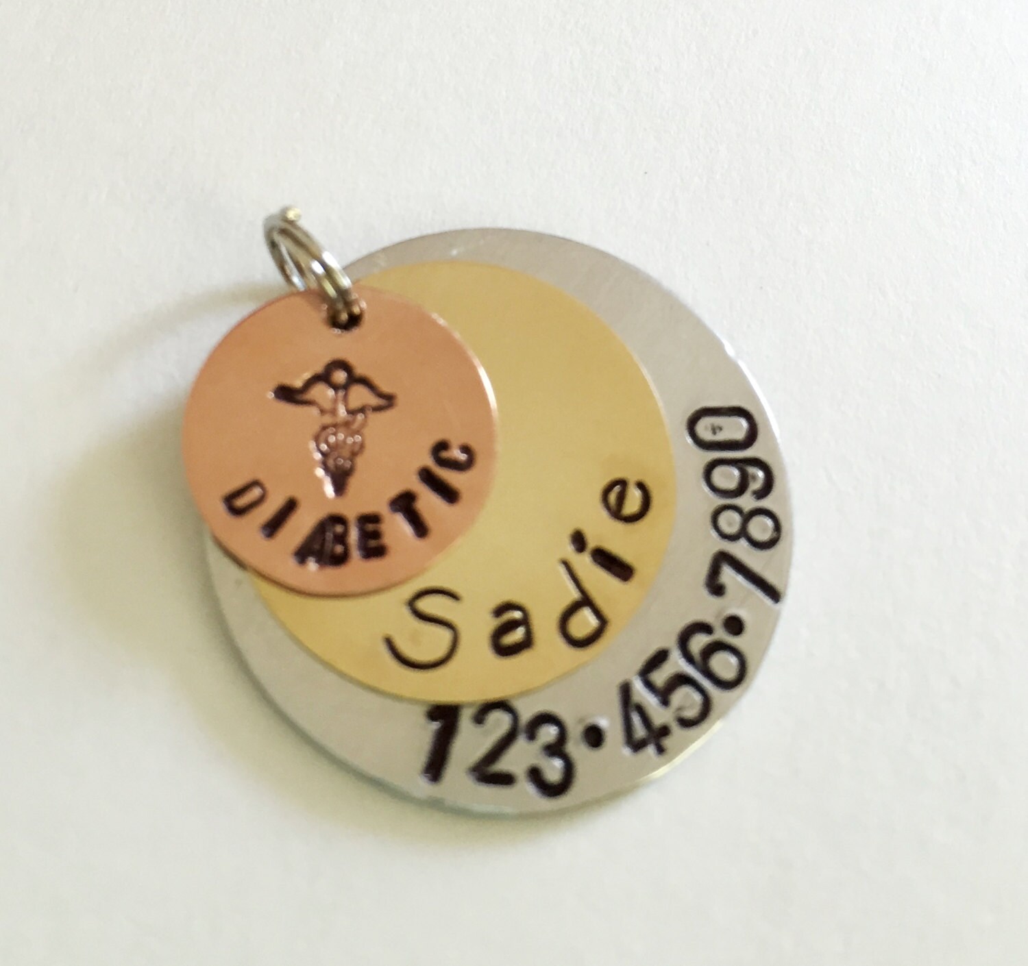 Dog Tag - Cat Tag - Pet ID Tag - Diabetic Pet Tag - Special Needs ...